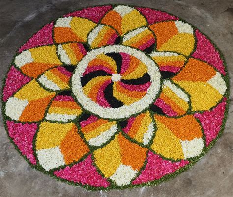 Onam Pookalam Pookalam Design Happy Onam Images New Rangoli Designs