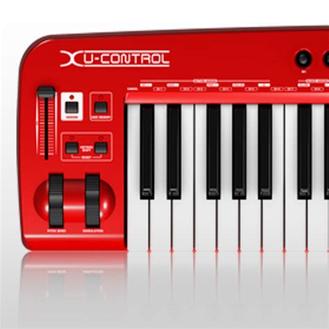 Controlador Midi Behringer Umx610 61 Teclas Gold Top