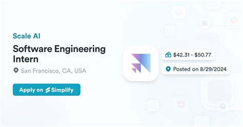 Software Engineering Intern Scale Ai Simplify Jobs