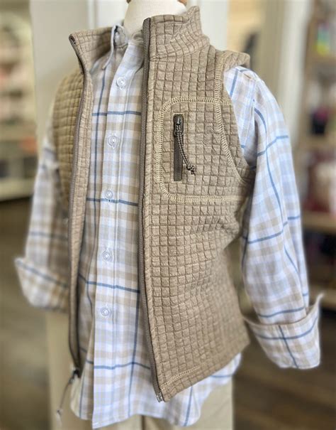 580 Properly Tied Tan Delta Vest