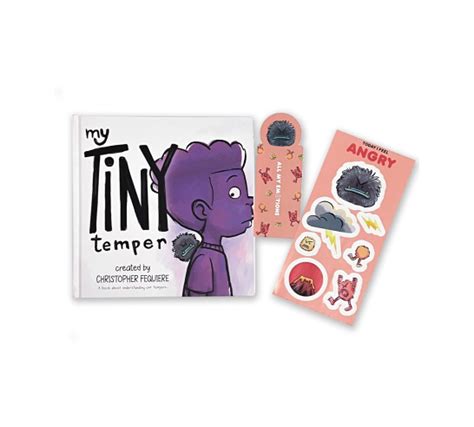My Tiny Temper Book Stickers Books