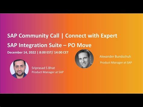 Free Video Sap Integration Suite Transitioning From Process