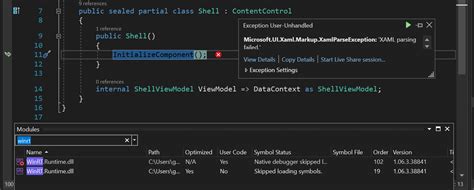 question how to obtain verbose info on xaml parsing error · issue