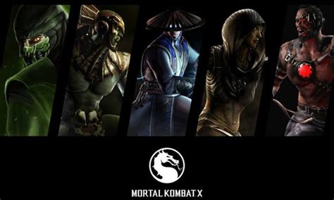 Mortal Kombat X Characters Pictures And Names