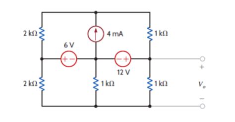 Solved Find V In The Circuit Below Using Chegg