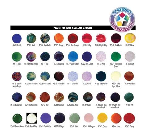 Glass Color Code Color By Numbers Stained Glass Meternally
