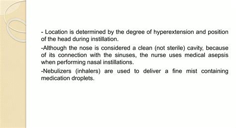 Installing Nasal Dropspptx