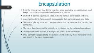 Object Oriented Programming Concept Pptx