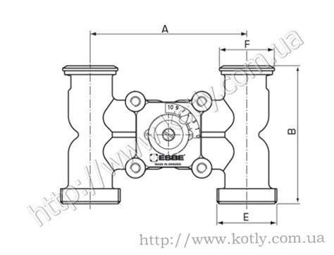 ESBE 3-х клапан 1 1/2" Kvs 10 чугун 3HG25-125 11350500