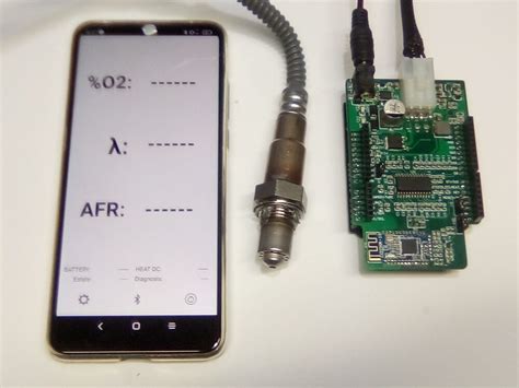 Wideband Lambda Sensor Control Shield For Arduino With Integrated Bluetooth 40 And Safely