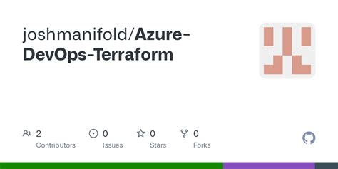 GitHub Joshmanifold Azure DevOps Terraform