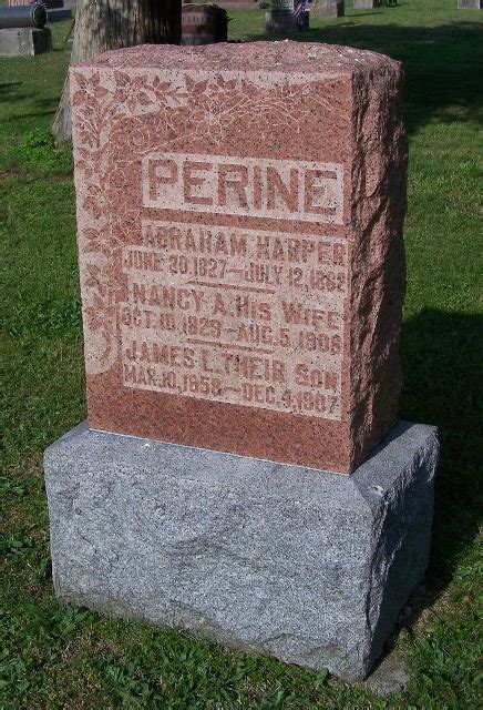 Nancy Ann Lippincott Perine 1829 1906 Memorial Find A Grave