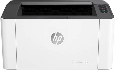 Hp 107w Wireless Laser Printer White 4zb78a