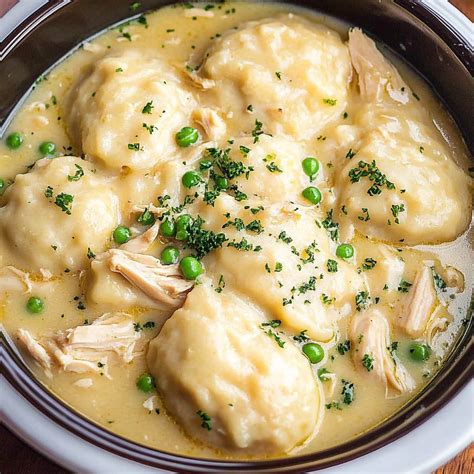 Easy Slow Cooker Chicken And Dumplings Recipe
