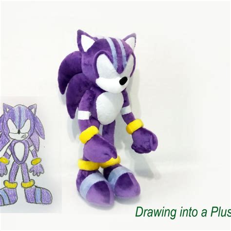 Darkspine Sonic Plush Etsy