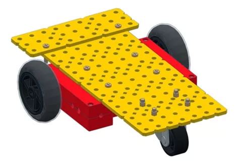 Kit Chassi Modelix 800 Base Para Robô Móvel Mustang 2 Mercadolivre