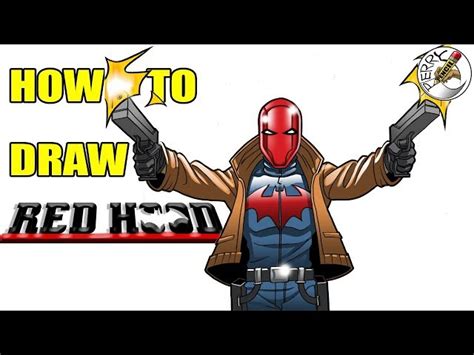 Red Hood Drawing Step By Step