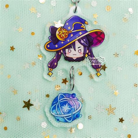Genshin Mona Charm Etsy