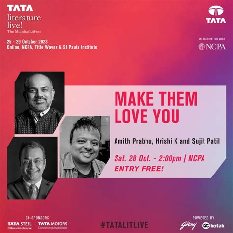 Sujit Patil Abc On Linkedin Tpor Littletheatre Ncpa Literaturefestival Tatalitlive