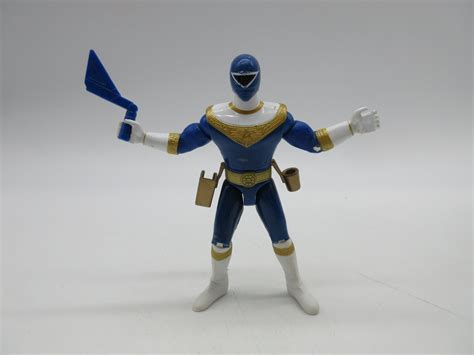 1996 Zeo Blue Ranger 5 Mighty Morphin Power Rangers Mmpr Megazord