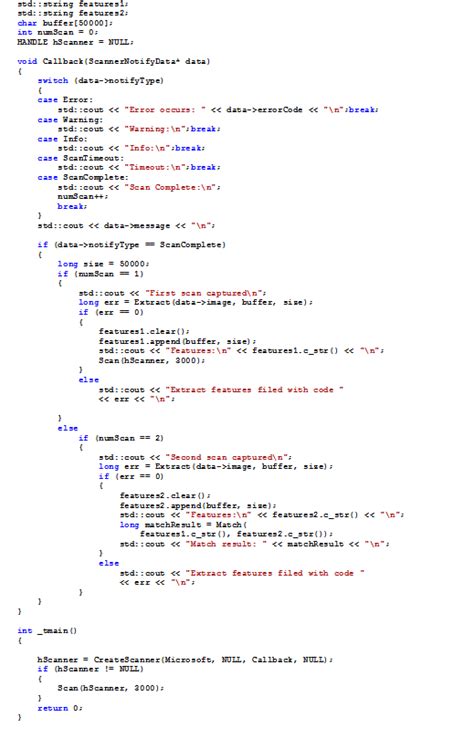 DevelopEx Fingerprint Reader SDK Integration Solutions