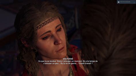 Ac Odyssey Lady Akaterine Flirting With Kassandra By Witchwandamaximoff On Deviantart