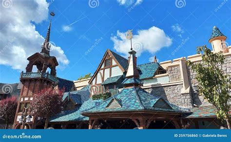 Fantasyland Disneyland Castle Editorial Image 62740712