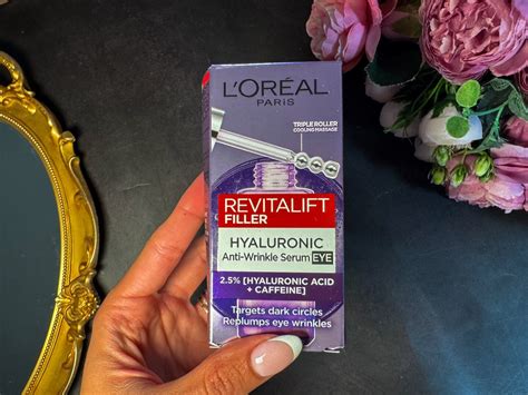 Loreal Paris Revitalift Filler Eye Serum Review — The Viral Depuffing