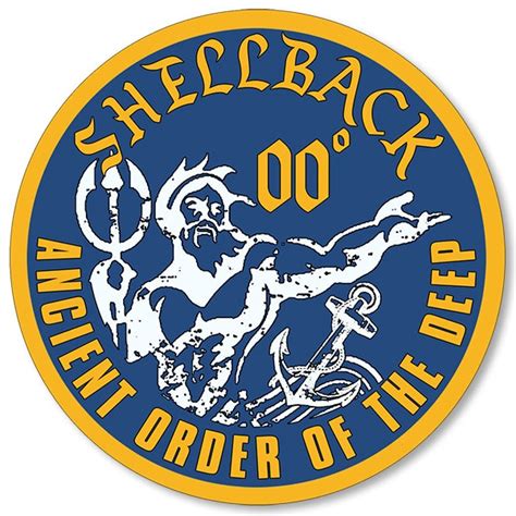 Navy Shellback Decal Etsy