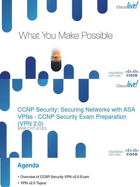 brkcrt 8163 ccnp security securing networks with asa vpns ccnp