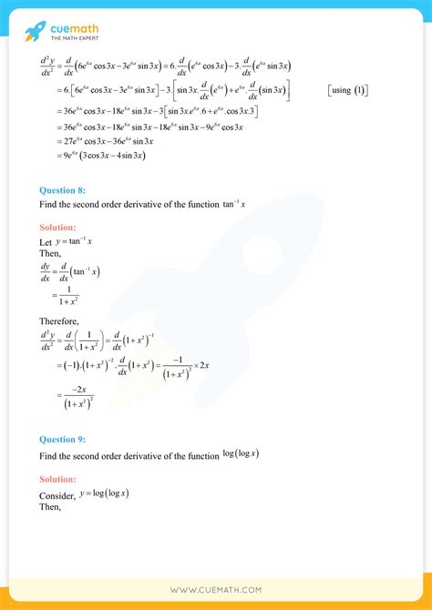 Ncert Solutions For Class 12 Maths Chapter 5 Exercise 5 7 Continuity And Differentiability