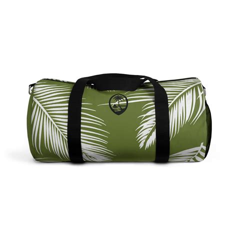 Silhouette Palms Guam Design Duffle Bag Etsy