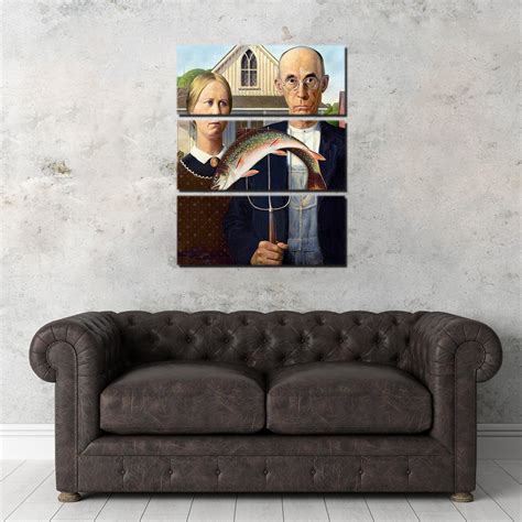 American Gothic Revisited Legendary Wall Art