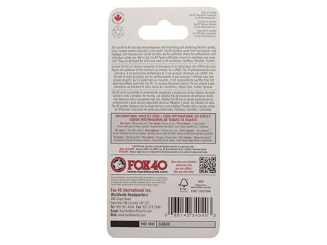 Comprar Pito Runic Fox Classic Safety Bk Walmart Costa Rica Walmart Costa Rica