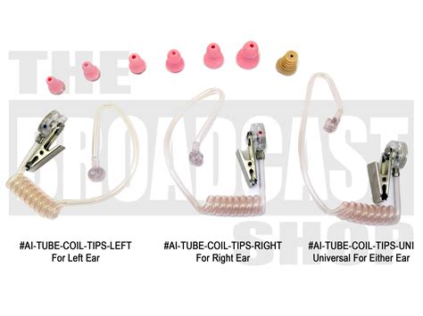 Audio Implements Ifb Earpiece Kit Complete On Camera Kit For Ai Ifb