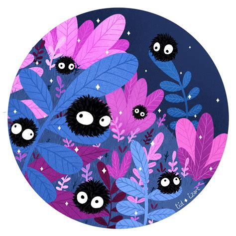 Susuwatari Adorable Studio Ghibli Artwork