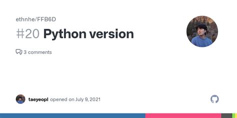 Python Version Issue Ethnhe FFB D GitHub