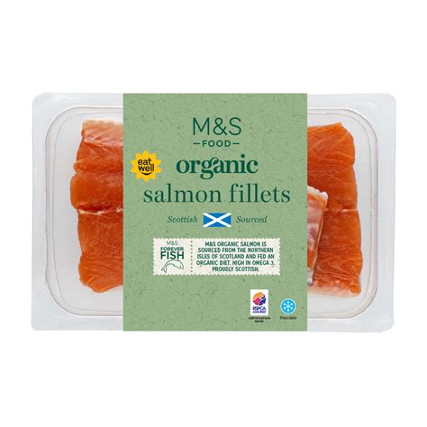 Organic Salmon Fillets Mands