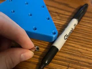 Magnetic Peg Game Peg Solitaire By Yung Lysol Download Free Stl