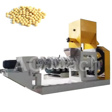 China Suppliers Soya Meat Extruder Feed Puffing Machine Farming