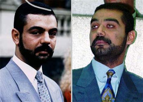 El Doble Latif Yahia A La Izquierda Y Uday El Hijo De Sadam Husein