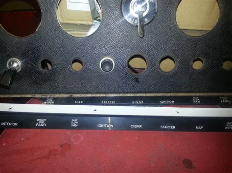 [e Type] Dash Legend Strip Help E Type Jag Lovers Forums