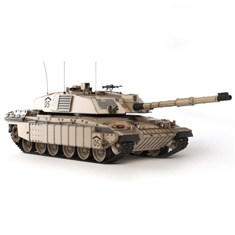 Tank Challenger 2 2010 3d Model By Podshyvalov