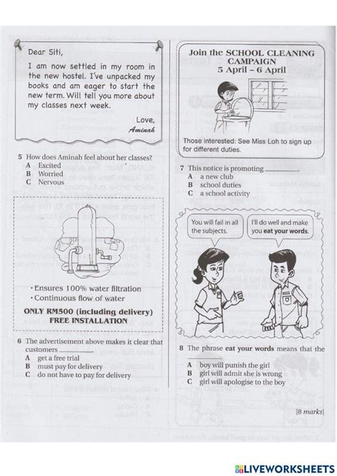 Excercise 1 Free Interactive Worksheets 5112158