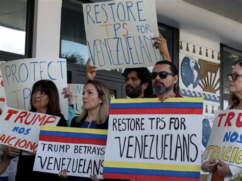 Supreme Court Says Trump Can Strip Protected Status For Venezuelans For