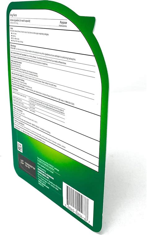 Zyrtec Liquid Gels 65 Count Fast Relief Allergy Medicine Buy Now