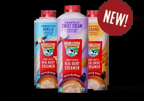 Organic Real Dairy Coffee Creamer Horizon