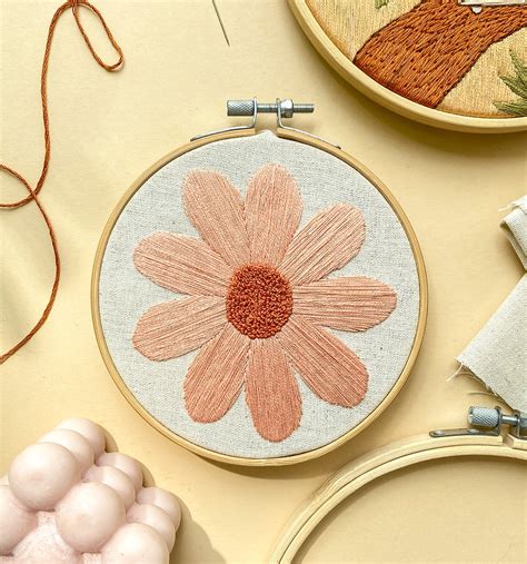 Gratis Borduurpatroon Bloem Voor Beginners