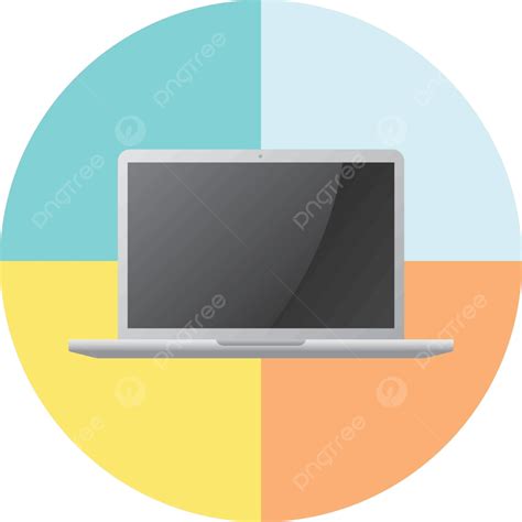 Komputer Teknologi Ilustrasi Perangkat Komputer Seluler Vektor