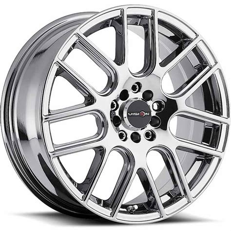 Vision 426 Cross Phantom Chrome Wheels